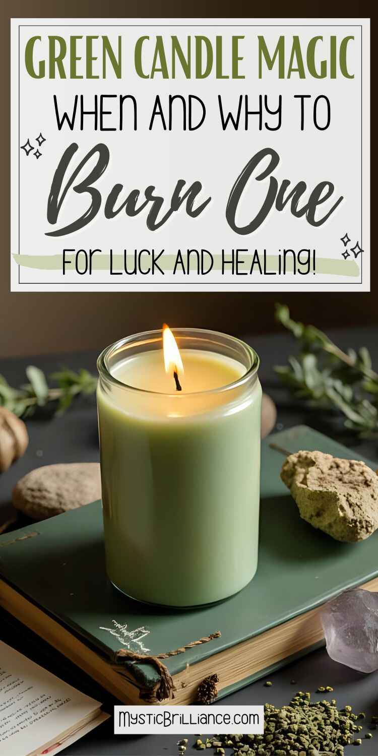 When Should I Burn a Green Candle - Mystic Brilliance